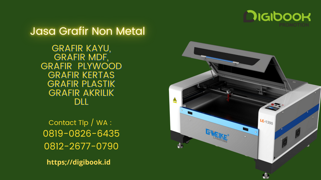Jasa Grafir - Jasa Marking - Jasa Laser Cutting Non Metal Semarang