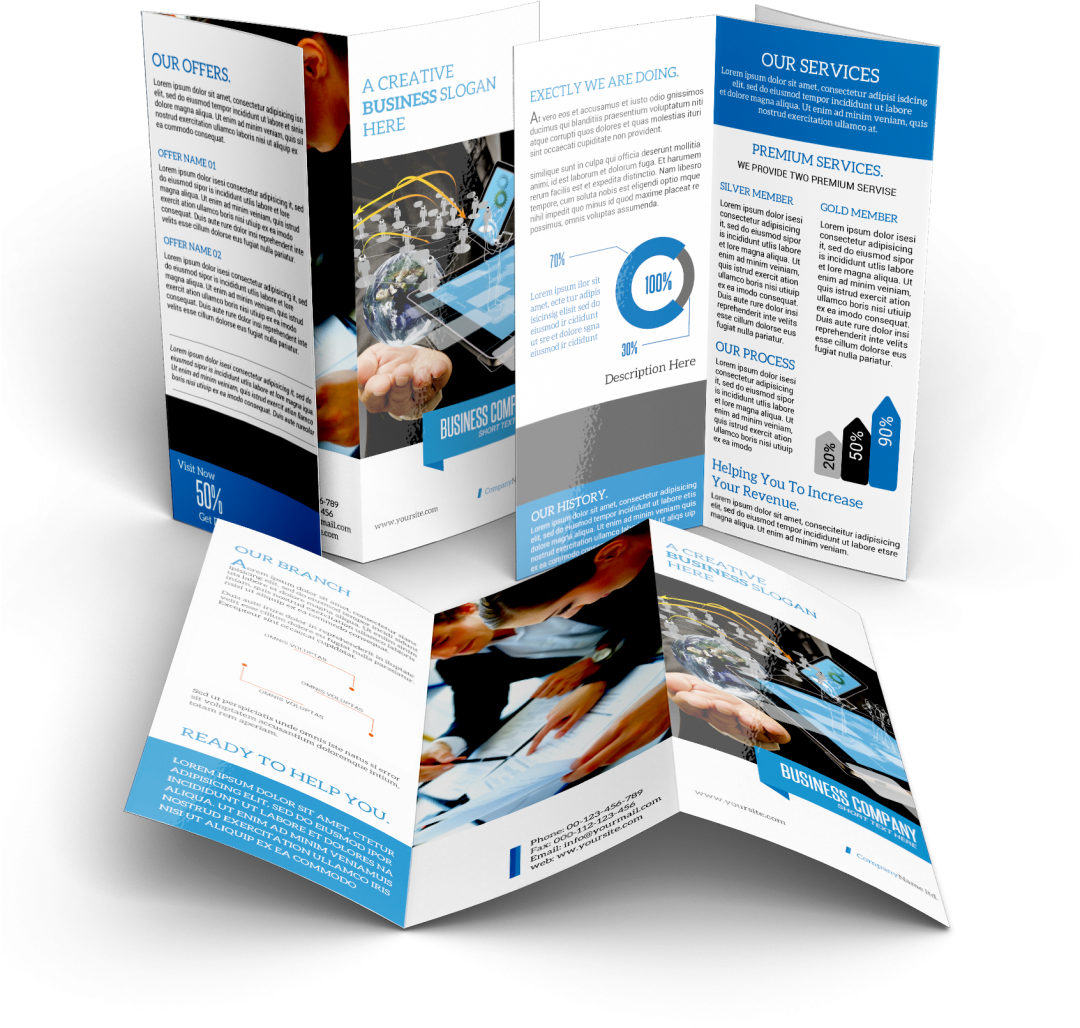 Jasa Cetak brosur - leaflet - flyer di Semarang - Digibook Promotion