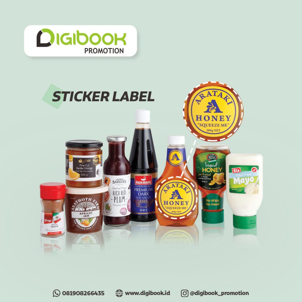 Cetak Stiker Label Online Surabaya - Digibook Promotion