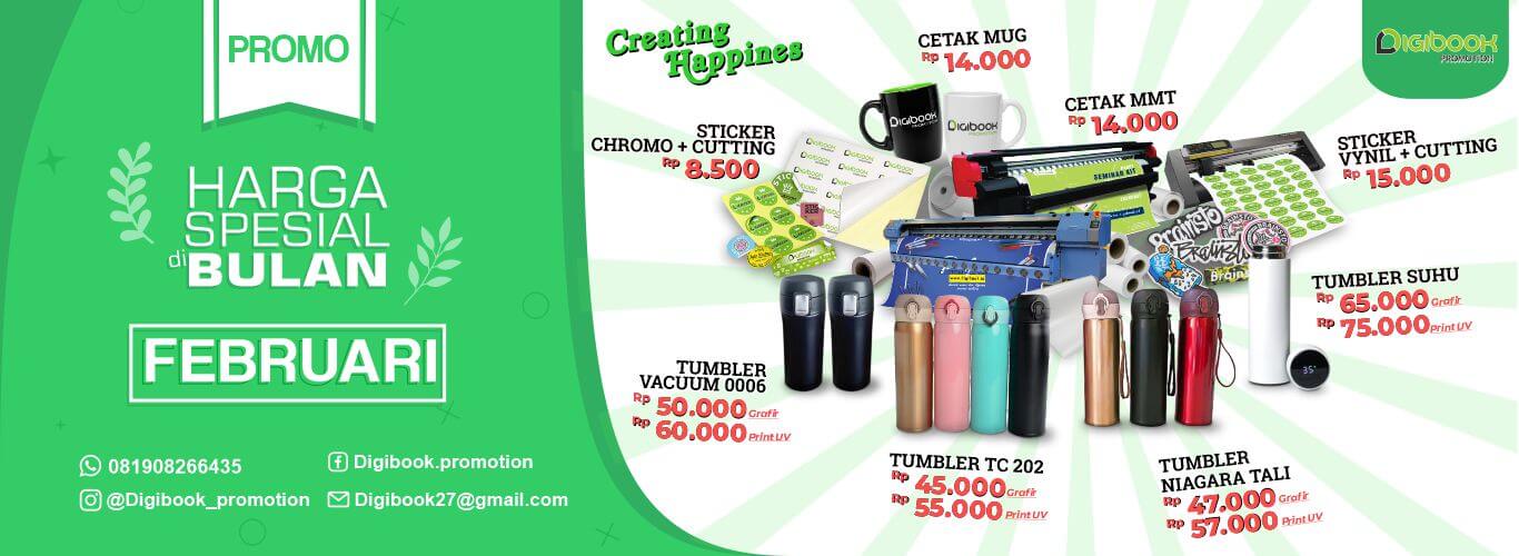 Digibook Promotion - Cetak Digital Printing dan Merchandise